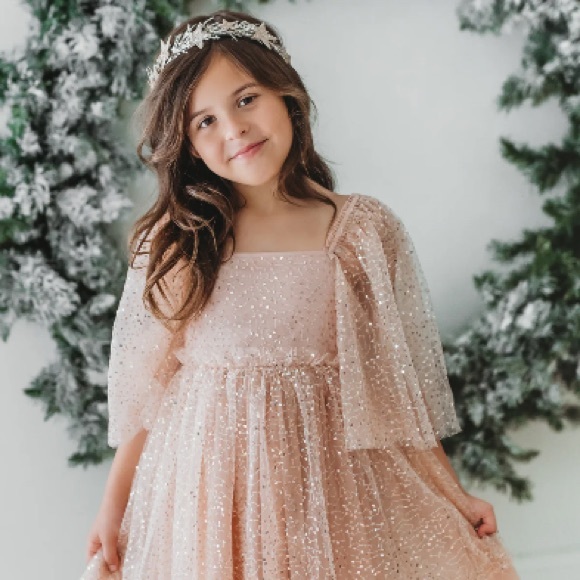 Indie Blue | Dresses | Indie Blue Uma Dress Sequin Pink Tulle | Poshmark